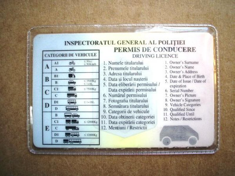 FOTO ISTORIC! Vezi cum arată primul PERMIS AUTO din lume | Inedit a1.ro